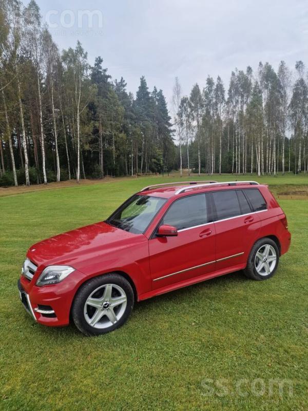 Red Mercedes-Benz GLK 220 2013 in Valka, with an engine capacity of 2.20 L and mileage of 310 thousand km for 10000 €, photo 4 on AUTOMOTO.COM.LV