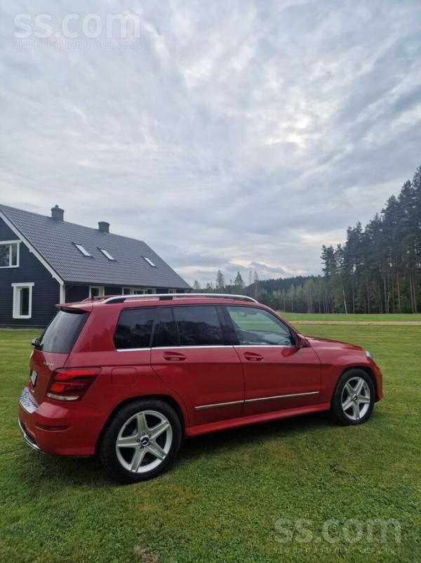 Red Mercedes-Benz GLK 220 2013 in Valka, with an engine capacity of 2.20 L and mileage of 310 thousand km for 10000 €, photo 5 on AUTOMOTO.COM.LV