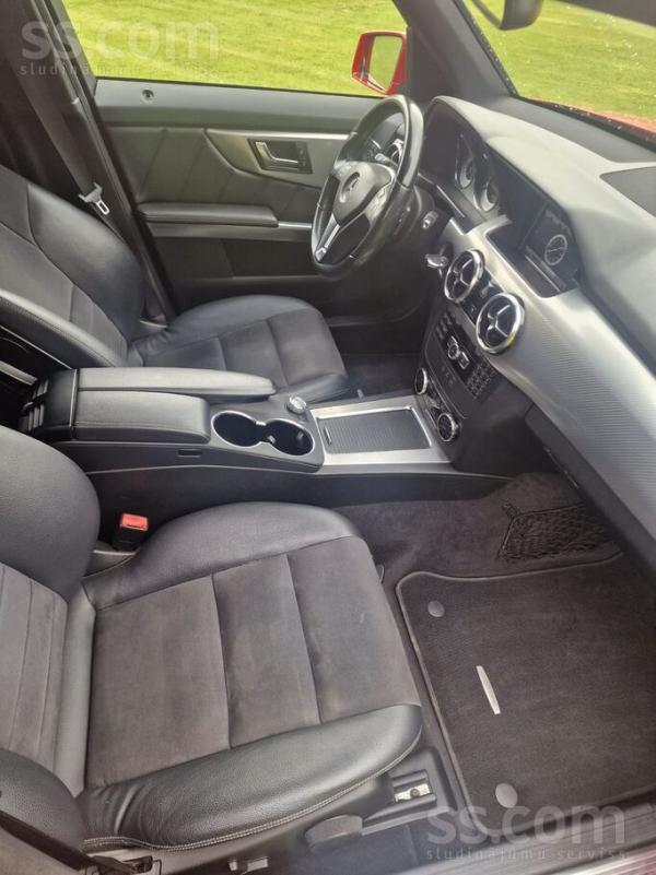 Red Mercedes-Benz GLK 220 2013 in Valka, with an engine capacity of 2.20 L and mileage of 310 thousand km for 10000 €, photo 10 on AUTOMOTO.COM.LV