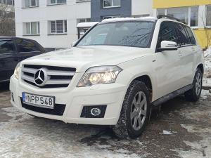 Balts Mercedes-Benz GLK 220 2009 Jonava, ar dzinēja tilpumu 2.14 L un nobraukumu 296 tūkst. km par 6000 €, foto  vietnē AUTOMOTO.COM.LV