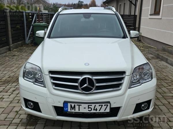 Белый Мерседес ГЛК 220 2010 в Рига, объемом двигателя 2.20 л и пробегом 238 тыс. км за 7335 €, фото 2 на AUTOMOTO.COM.LV