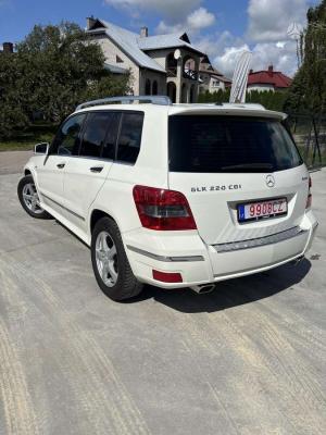 White Mercedes-Benz GLK 220 2011 in Alytus, with an engine capacity of 2.20 L and mileage of 276 thousand km for 7250 €, photo 5 on AUTOMOTO.COM.LV