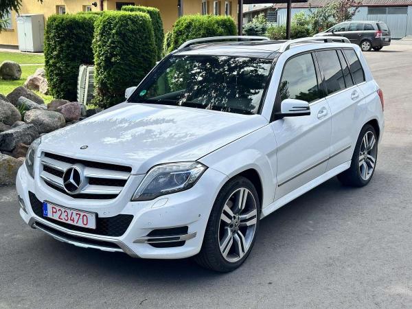 White Mercedes-Benz GLK 220 2013 in Marijampole, with an engine capacity of 2.14 L and mileage of 296 thousand km for 8500 €, photo 2 on AUTOMOTO.COM.LV