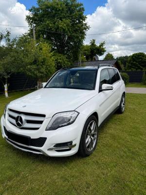 White Mercedes-Benz GLK 220 2014 in Kaunas, with an engine capacity of 2.14 L and mileage of 274 thousand km for 14250 €, photo  on AUTOMOTO.COM.LV