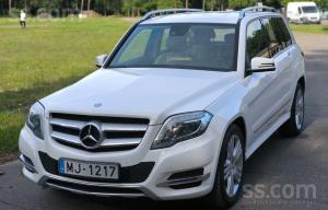 White Mercedes-Benz GLK 220 2014 in Riga, with an engine capacity of 2.20 L and mileage of 202 thousand km for 14900 €, photo  on AUTOMOTO.COM.LV
