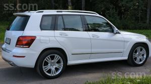 White Mercedes-Benz GLK 220 2014 in Riga, with an engine capacity of 2.20 L and mileage of 202 thousand km for 14900 €, photo 5 on AUTOMOTO.COM.LV