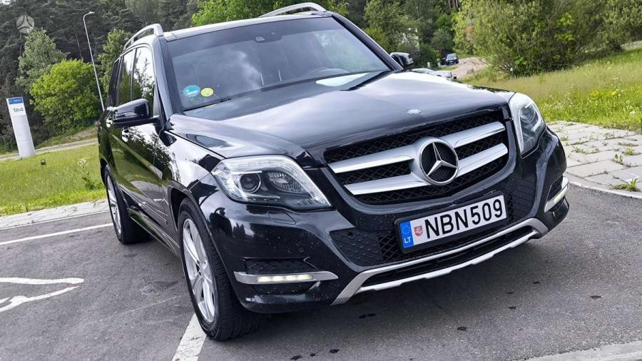 Melns Mercedes-Benz glk-250 2013 Viļņa, ar dzinēja tilpumu 2.14 L un nobraukumu 404 tūkst. km par 8400 €, foto 1 vietnē AUTOMOTO.COM.LV