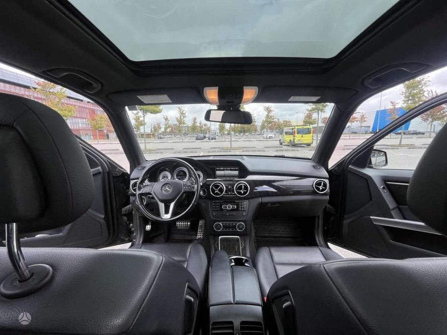 Black Mercedes-Benz glk-250 2015 in Klaipeda, with an engine capacity of 2.14 L and mileage of 178 thousand km for 12000 €, photo 8 on AUTOMOTO.COM.LV