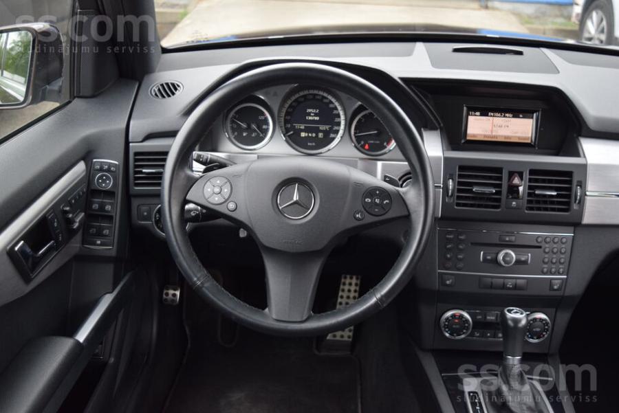 Violet Mercedes-Benz glk-250 2011 in Riga, with an engine capacity of 2.20 L and mileage of 131 thousand km for 11900 €, photo 10 on AUTOMOTO.COM.LV