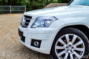 White Mercedes-Benz glk-250 2012 in Kretinga, with an engine capacity of 2.20 L and mileage of 220 thousand km for 9850 €, photo 3 on AUTOMOTO.COM.LV