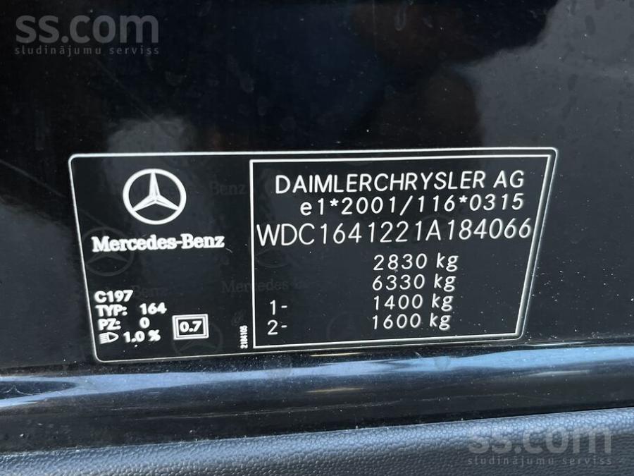 Melns Mercedes-Benz GLK 320 2007 Rīga, ar dzinēja tilpumu 3.00 L un nobraukumu 324 tūkst. km par 4900 €, foto 17 vietnē AUTOMOTO.COM.LV