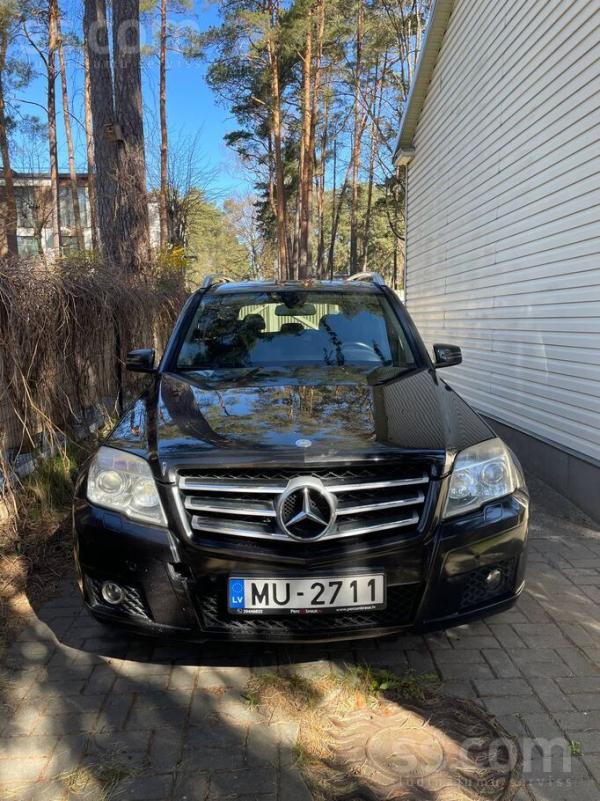 Черный Мерседес ГЛК 320 2008 в Юрмала, объемом двигателя 3.00 л и пробегом 367 тыс. км за 6300 €, фото 2 на AUTOMOTO.COM.LV