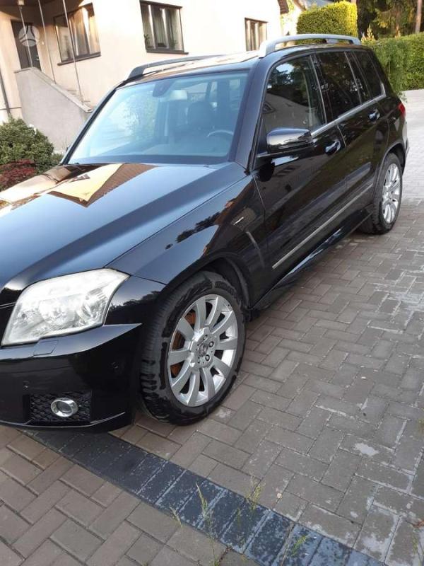 Melns Mercedes-Benz GLK 320 2009 Kauņa, ar dzinēja tilpumu 3.00 L un nobraukumu 313 tūkst. km par 6600 €, foto 1 vietnē AUTOMOTO.COM.LV