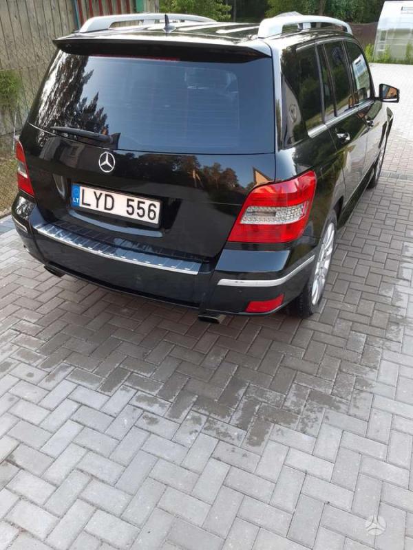 Melns Mercedes-Benz GLK 320 2009 Kauņa, ar dzinēja tilpumu 3.00 L un nobraukumu 313 tūkst. km par 6600 €, foto 5 vietnē AUTOMOTO.COM.LV