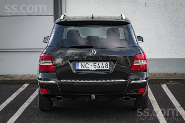 Черный Мерседес ГЛК 320 2009 в Рига, объемом двигателя 3.00 л и пробегом 0 тыс. км за 6996 €, фото 5 на AUTOMOTO.COM.LV