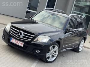 Черный Мерседес ГЛК 320 2009 в Юрмала, объемом двигателя 3.00 л и пробегом 0 тыс. км за 7250 €, фото  на AUTOMOTO.COM.LV