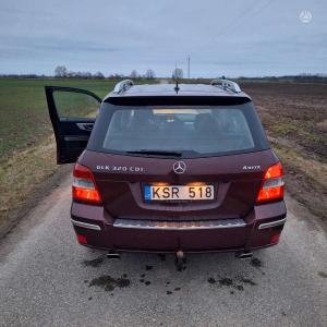 Red Mercedes-Benz GLK 320 2008 in Marijampole, with an engine capacity of 2.99 L and mileage of 244 thousand km for 5850 €, photo 17 on AUTOMOTO.COM.LV
