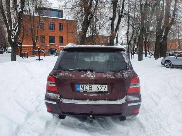 Sarkans Mercedes-Benz GLK 320 2009 Kauņa, ar dzinēja tilpumu 2.99 L un nobraukumu 320 tūkst. km par 5999 €, foto 6 vietnē AUTOMOTO.COM.LV