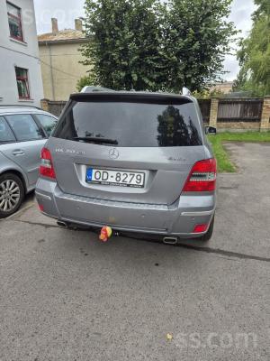 Grey Mercedes-Benz GLK 350 2010 in Riga, with an engine capacity of 3.00 L and mileage of 248 thousand km for 7500 €, photo  on AUTOMOTO.COM.LV