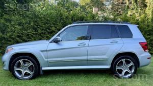 Grey Mercedes-Benz GLK 350 2013 in Riga, with an engine capacity of 3.50 L and mileage of 121 thousand km for 10750 €, photo 4 on AUTOMOTO.COM.LV