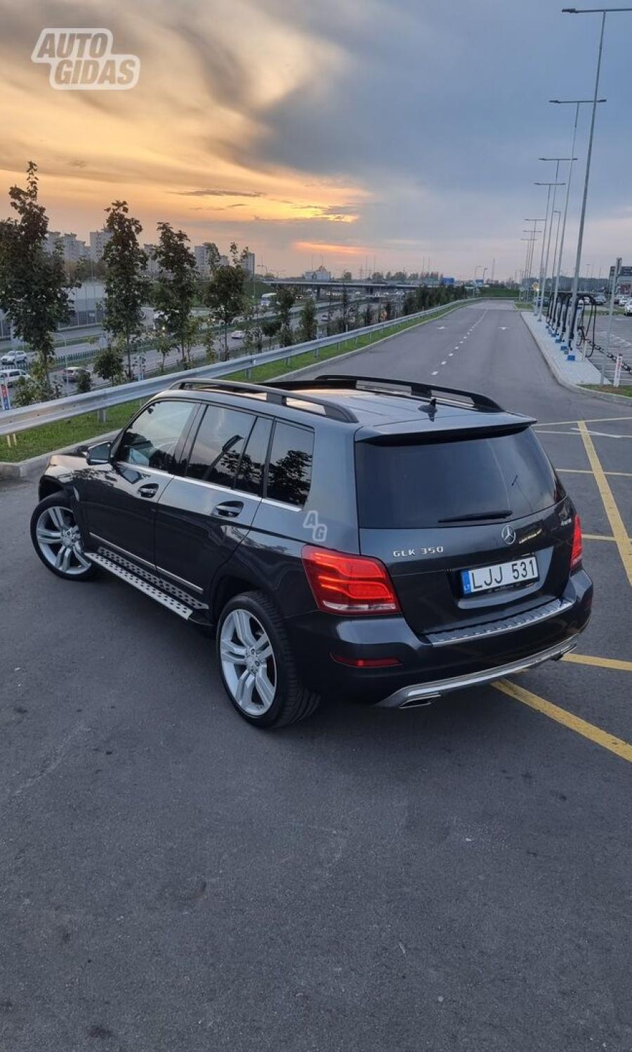 Grey Mercedes-Benz GLK 350 2014 in Kaunas, with an engine capacity of 3.50 L and mileage of 120 thousand km for 9900 €, photo 15 on AUTOMOTO.COM.LV