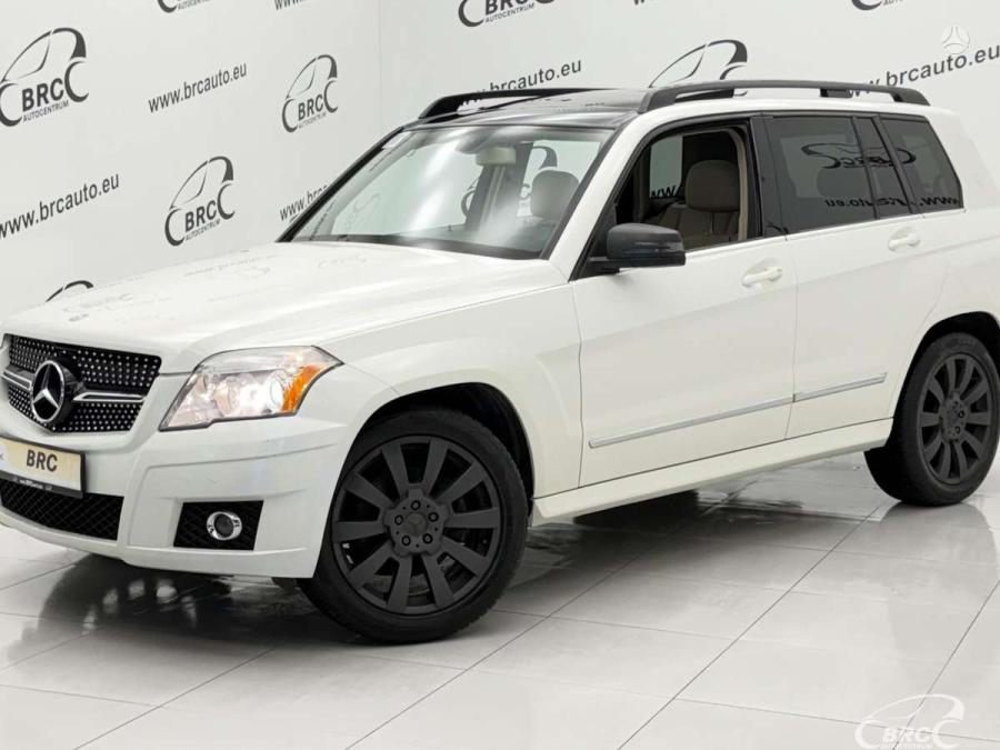 White Mercedes-Benz GLK 350 2012 in Vilnius, with an engine capacity of 3.50 L and mileage of 282 thousand km for 5900 €, photo 1 on AUTOMOTO.COM.LV