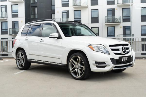 White Mercedes-Benz GLK 350 2015 in Vilnius, with an engine capacity of 3.50 L and mileage of 163 thousand km for 11900 €, photo 7 on AUTOMOTO.COM.LV
