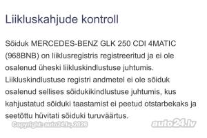 Черный Мерседес ГЛК-Класс 2010 в Тарту, объемом двигателя 2.10 л и пробегом 380 тыс. км за 6999 €, фото 22 на AUTOMOTO.COM.LV