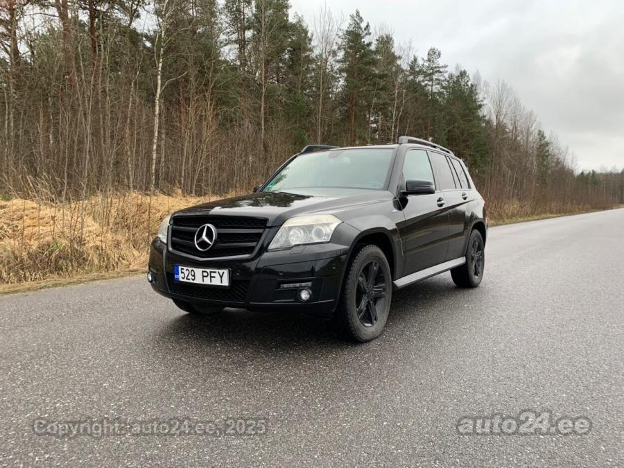 Black Mercedes-Benz GLK-Class 2009 in Parnu, with an engine capacity of 2.10 L and mileage of 209 thousand km for 9600 €, photo 1 on AUTOMOTO.COM.LV