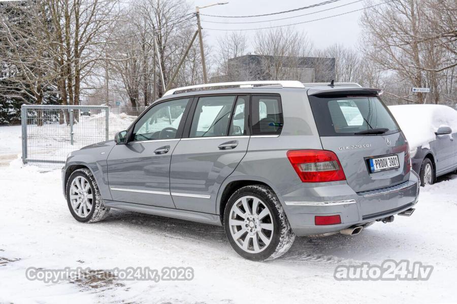 Grey Mercedes-Benz GLK-Class 2011 in Tallinn, with an engine capacity of 2.20 L and mileage of 260 thousand km for 10500 €, photo 6 on AUTOMOTO.COM.LV