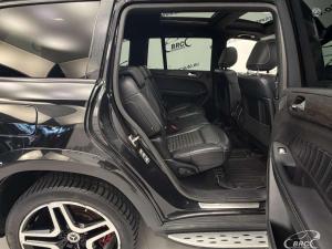 Black Mercedes-Benz GLS 350 2016 in Vilnius, with an engine capacity of 2.99 L and mileage of 334 thousand km for 31200 €, photo 11 on AUTOMOTO.COM.LV