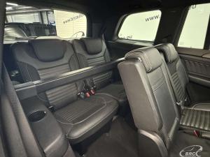 Black Mercedes-Benz GLS 350 2016 in Vilnius, with an engine capacity of 2.99 L and mileage of 334 thousand km for 31200 €, photo 16 on AUTOMOTO.COM.LV
