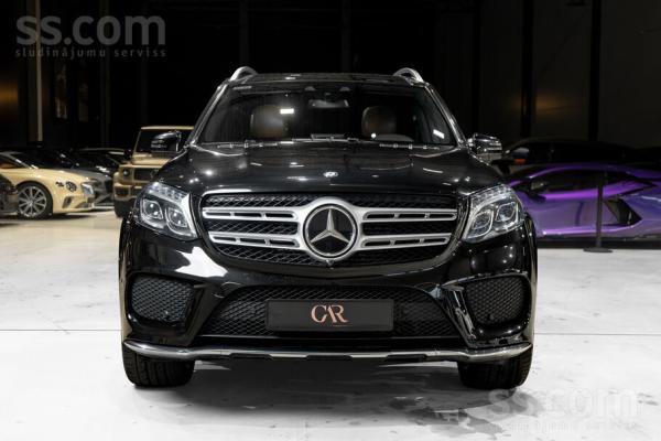 Мерседес ГЛС 350 2016 в Рига на AUTOMOTO.COM.LV Черный Мерседес ГЛС 350 2016 в Рига, объемом двигателя 3.00 л и пробегом 146 тыс. км за 37000 €, фото 3 на AUTOMOTO.COM.LV