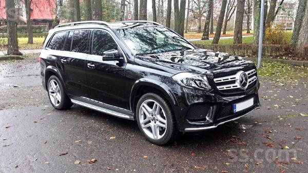 Melns Mercedes-Benz GLS 350 2017 Rīga, ar dzinēja tilpumu 3.00 L un nobraukumu 104 tūkst. km par 45000 €, foto 2 vietnē AUTOMOTO.COM.LV