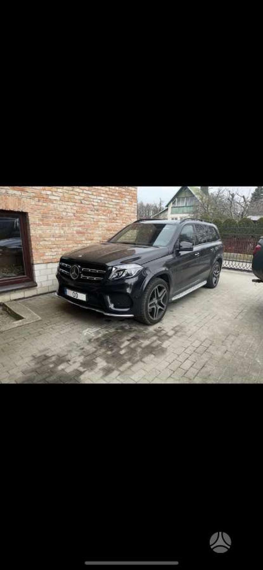 Melns Mercedes-Benz GLS 350 2017 Kretinga, ar dzinēja tilpumu 2.99 L un nobraukumu 137 tūkst. km par 41500 €, foto 1 vietnē AUTOMOTO.COM.LV