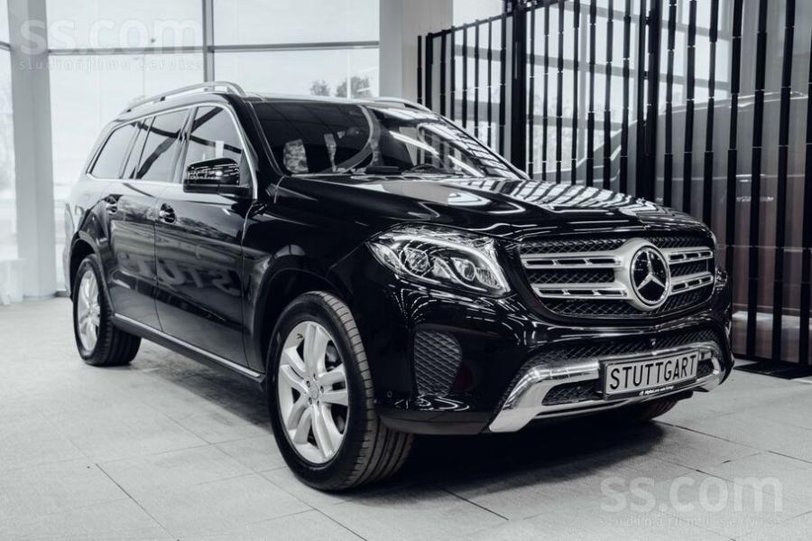 Melns Mercedes-Benz GLS 350 2017 Rīga, ar dzinēja tilpumu 3.00 L un nobraukumu 116 tūkst. km par 39000 €, foto 1 vietnē AUTOMOTO.COM.LV
