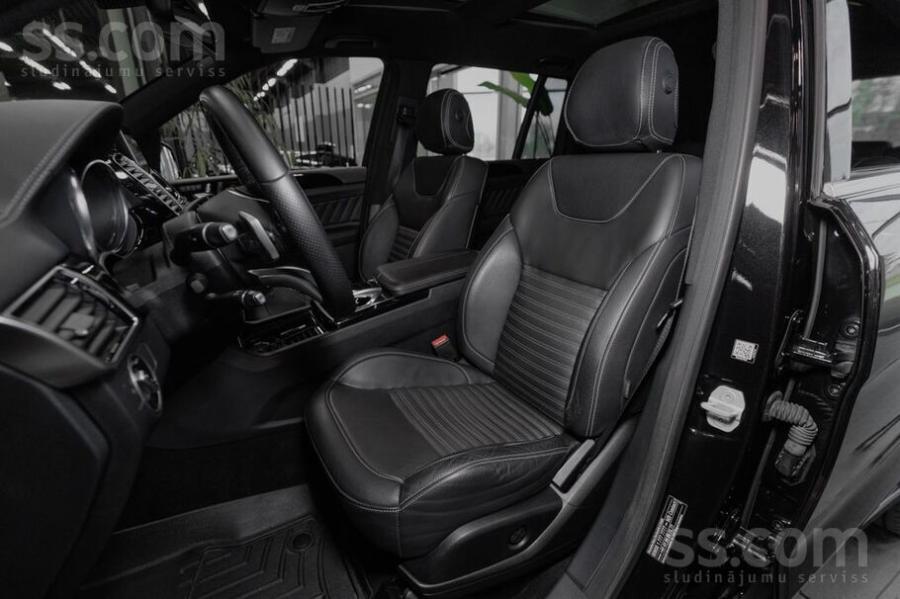 Melns Mercedes-Benz GLS 350 2017 Rīga, ar dzinēja tilpumu 3.00 L un nobraukumu 116 tūkst. km par 39000 €, foto 9 vietnē AUTOMOTO.COM.LV