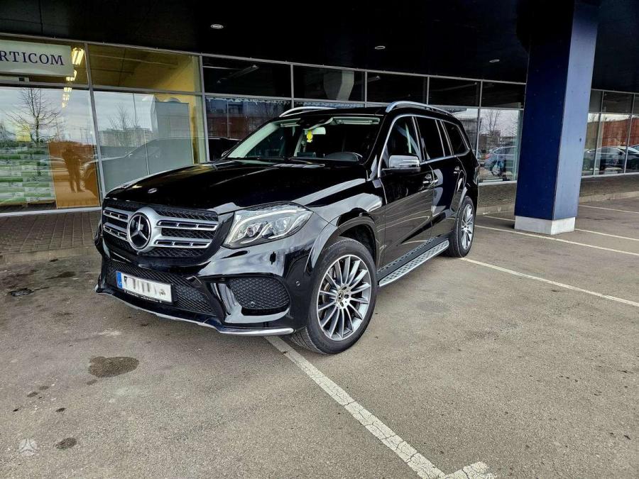 Melns Mercedes-Benz GLS 350 2017 Klaipėda, ar dzinēja tilpumu 2.99 L un nobraukumu 137 tūkst. km par 38000 €, foto 1 vietnē AUTOMOTO.COM.LV