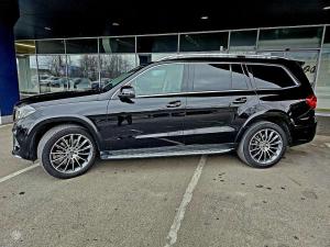 Melns Mercedes-Benz GLS 350 2017 Klaipėda, ar dzinēja tilpumu 2.99 L un nobraukumu 137 tūkst. km par 38000 €, foto 8 vietnē AUTOMOTO.COM.LV