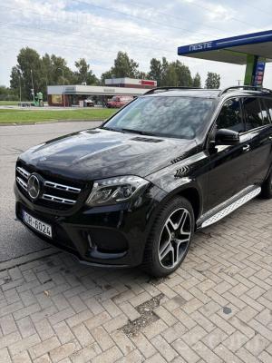Черный Мерседес ГЛС 350 2017 в Рига, объемом двигателя 3.00 л и пробегом 256 тыс. км за 26700 €, фото 3 на AUTOMOTO.COM.LV
