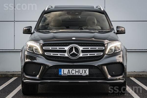 Мерседес ГЛС 350 2017 в Рига на AUTOMOTO.COM.LV Черный Мерседес ГЛС 350 2017 в Рига, объемом двигателя 3.00 л и пробегом 264 тыс. км за 29500 €, фото 3 на AUTOMOTO.COM.LV