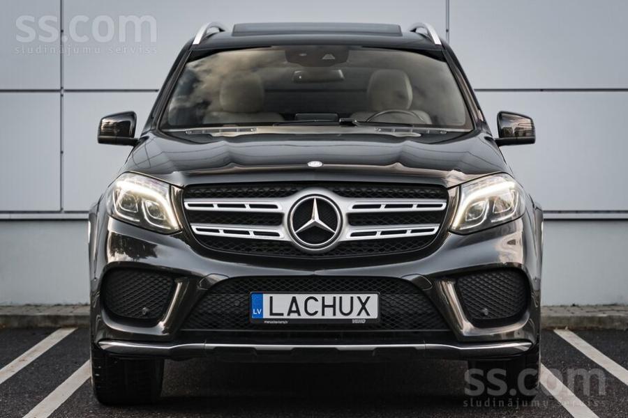Melns Mercedes-Benz GLS 350 2017 Rīga, ar dzinēja tilpumu 3.00 L un nobraukumu 264 tūkst. km par 29500 €, foto 3 vietnē AUTOMOTO.COM.LV