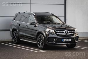 Melns Mercedes-Benz GLS 350 2017 Rīga, ar dzinēja tilpumu 3.00 L un nobraukumu 264 tūkst. km par 29500 €, foto 4 vietnē AUTOMOTO.COM.LV