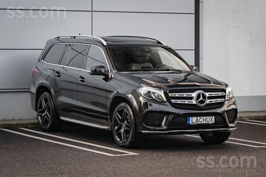 Melns Mercedes-Benz GLS 350 2017 Rīga, ar dzinēja tilpumu 3.00 L un nobraukumu 264 tūkst. km par 29500 €, foto 4 vietnē AUTOMOTO.COM.LV