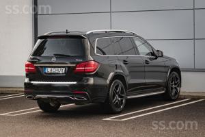 Melns Mercedes-Benz GLS 350 2017 Rīga, ar dzinēja tilpumu 3.00 L un nobraukumu 264 tūkst. km par 29500 €, foto 5 vietnē AUTOMOTO.COM.LV