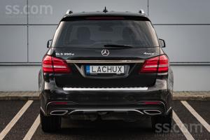 Melns Mercedes-Benz GLS 350 2017 Rīga, ar dzinēja tilpumu 3.00 L un nobraukumu 264 tūkst. km par 29500 €, foto 6 vietnē AUTOMOTO.COM.LV