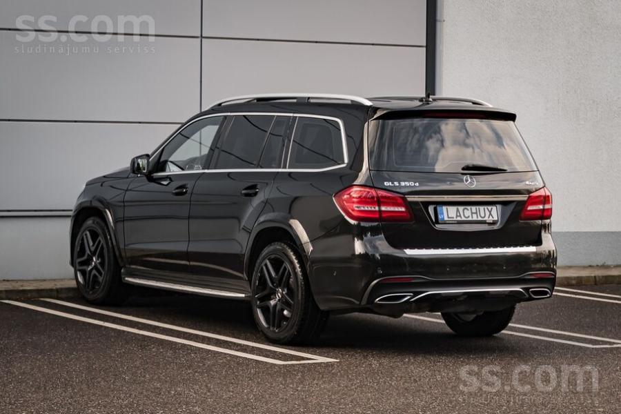 Melns Mercedes-Benz GLS 350 2017 Rīga, ar dzinēja tilpumu 3.00 L un nobraukumu 264 tūkst. km par 29500 €, foto 7 vietnē AUTOMOTO.COM.LV