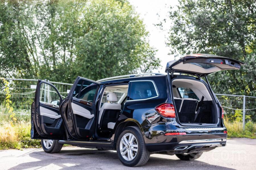 Melns Mercedes-Benz GLS 350 2018 Rīga, ar dzinēja tilpumu 3.00 L un nobraukumu 280 tūkst. km par 28490 €, foto 10 vietnē AUTOMOTO.COM.LV
