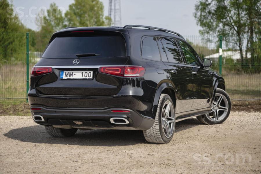Melns Mercedes-Benz GLS 350 2020 Rīga, ar dzinēja tilpumu 3.00 L un nobraukumu 186 tūkst. km par 59000 €, foto 9 vietnē AUTOMOTO.COM.LV