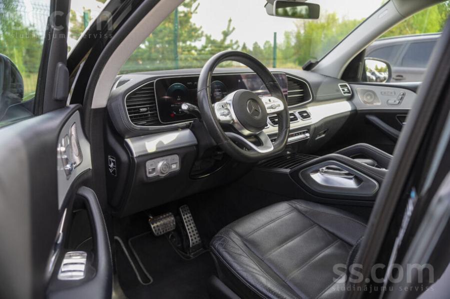 Melns Mercedes-Benz GLS 350 2020 Rīga, ar dzinēja tilpumu 3.00 L un nobraukumu 186 tūkst. km par 59000 €, foto 10 vietnē AUTOMOTO.COM.LV